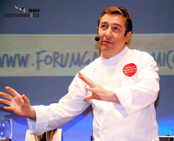 Joan Roca en el Fórum Santiago 2012 | Gastronomía & Cía