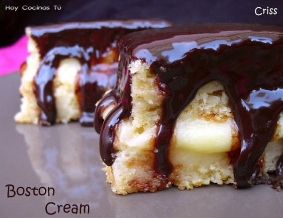 Hoy Cocinas Tú: Boston cream individual | Gastronomía & Cía
