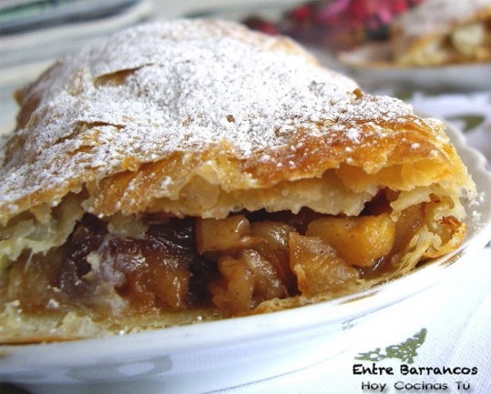 Hoy Cocinas Tú: Strudel de manzanas (Apple strudel) | Gastronomía & Cía
