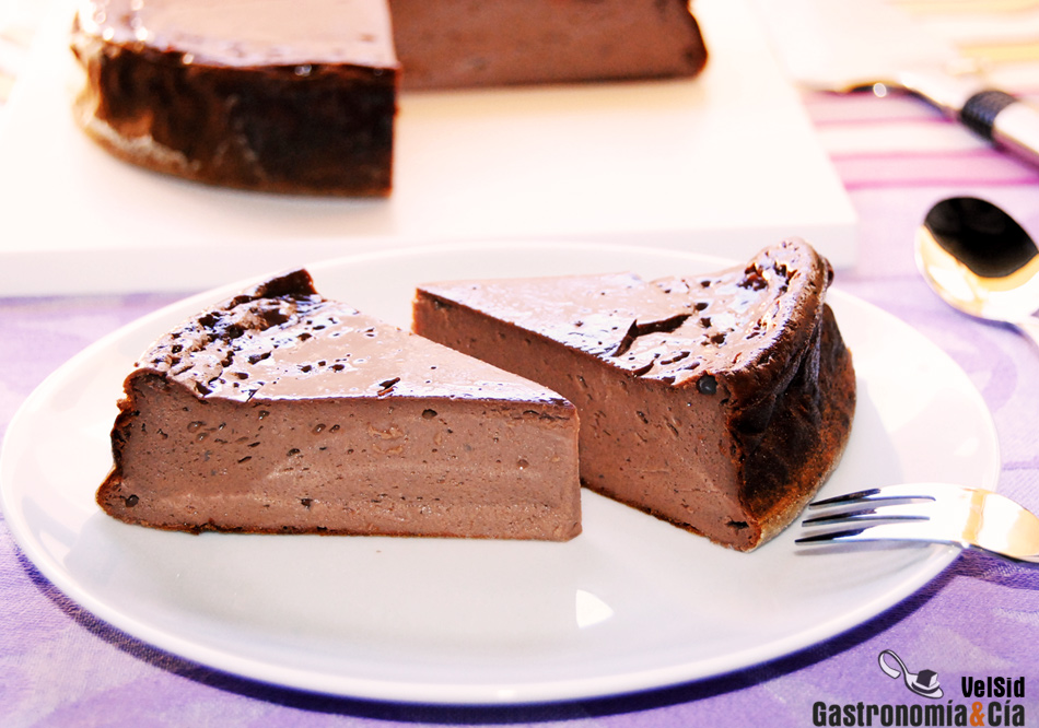 Tarta de queso y chocolate | Gastronomía & Cía