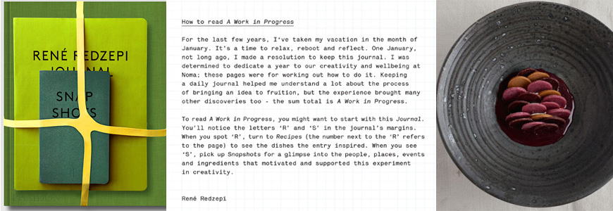 A Work In Progress, nuevo libro de René Redzepi | Gastronomía & Cía