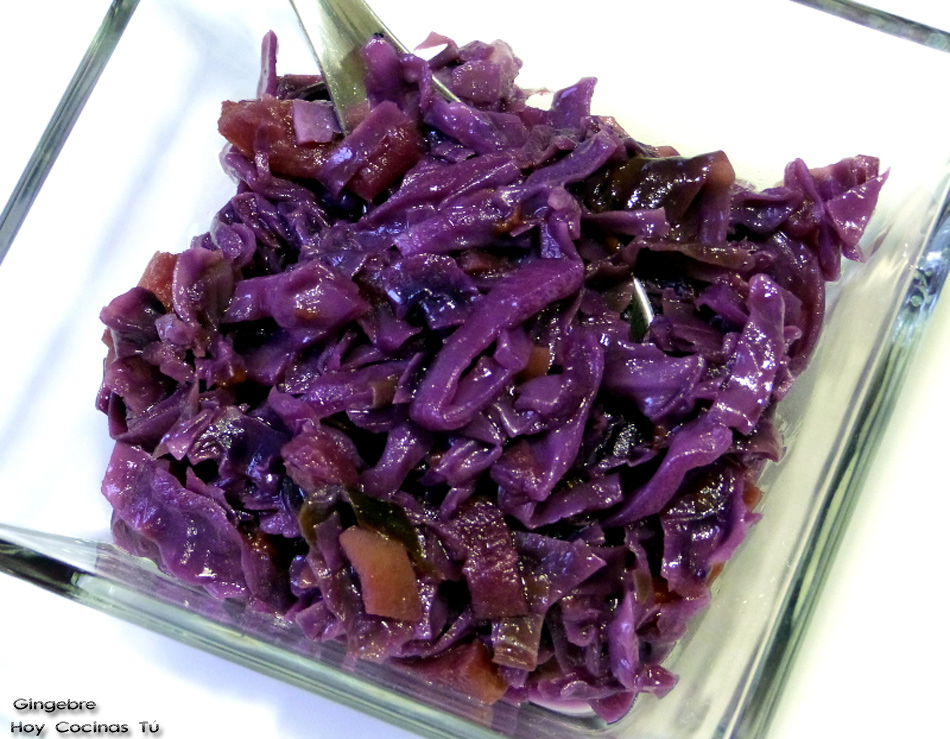 Hoy Cocinas Tú: Col lombarda con manzana para guarnición | Gastronomía ...