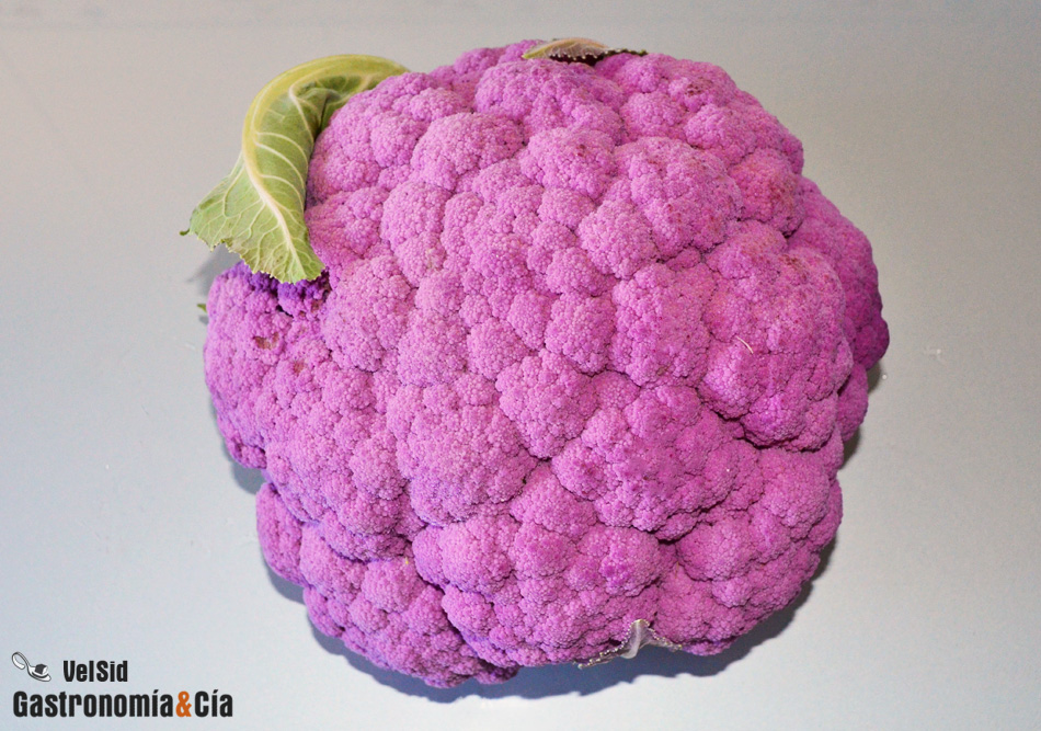 Coliflor morada | Gastronomía & Cía