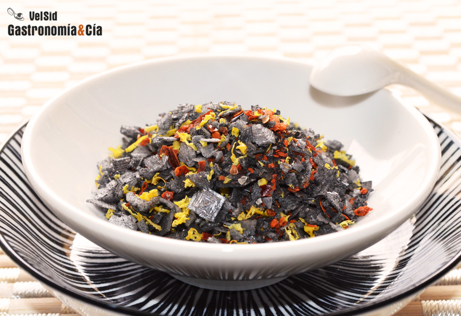 Sal negra con chile y limón | Gastronomía & Cía