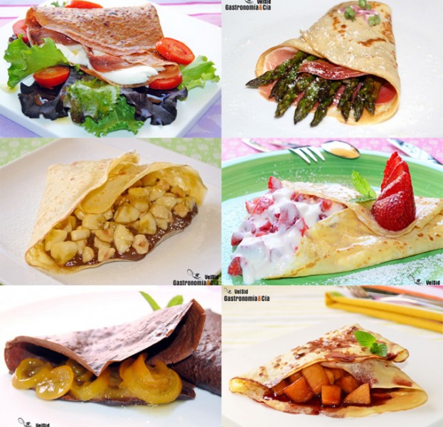 Doce recetas de crêpes | Gastronomía & Cía