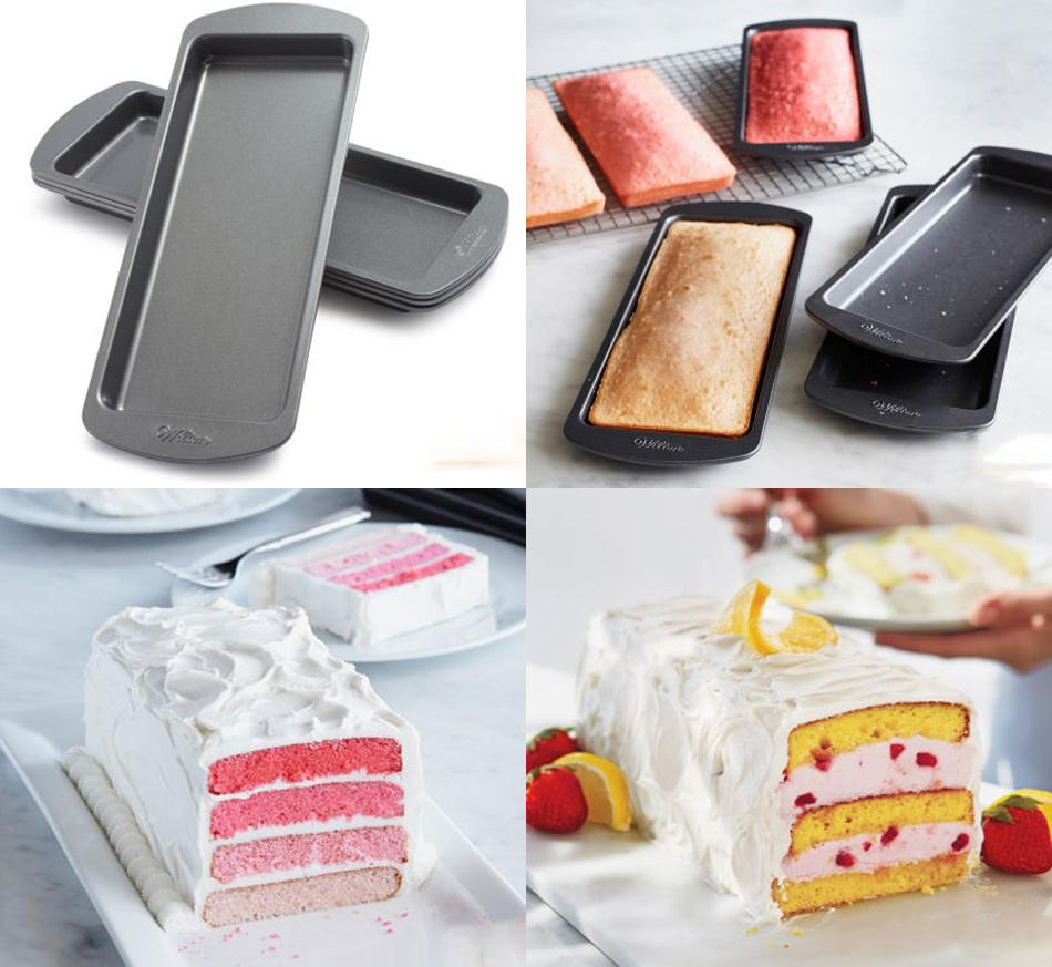 Moldes para hacer un layer cake rectangular | Gastronomía & Cía