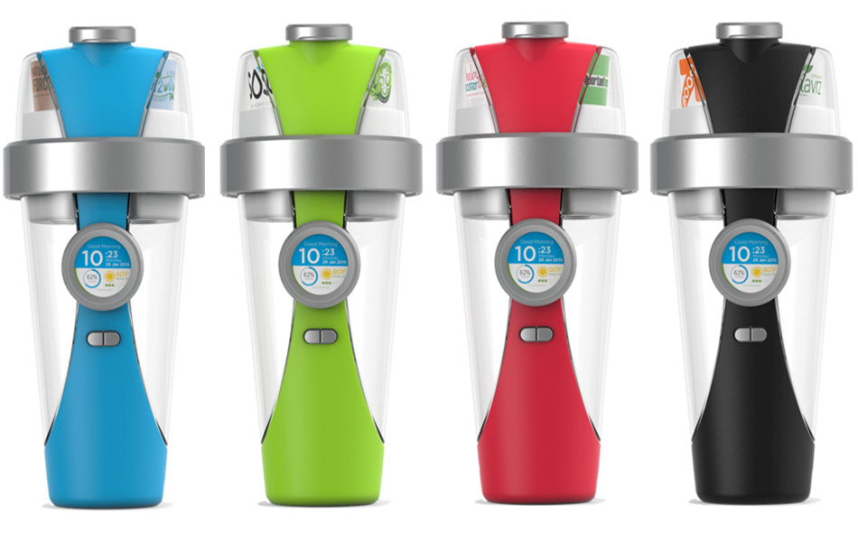 Botella de agua inteligente del futuro, LifeFuels Smart Bottle ...