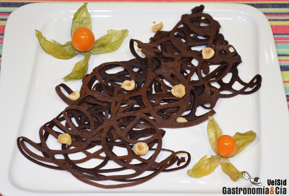 Roti jala de chocolate y avellana | Gastronomía & Cía