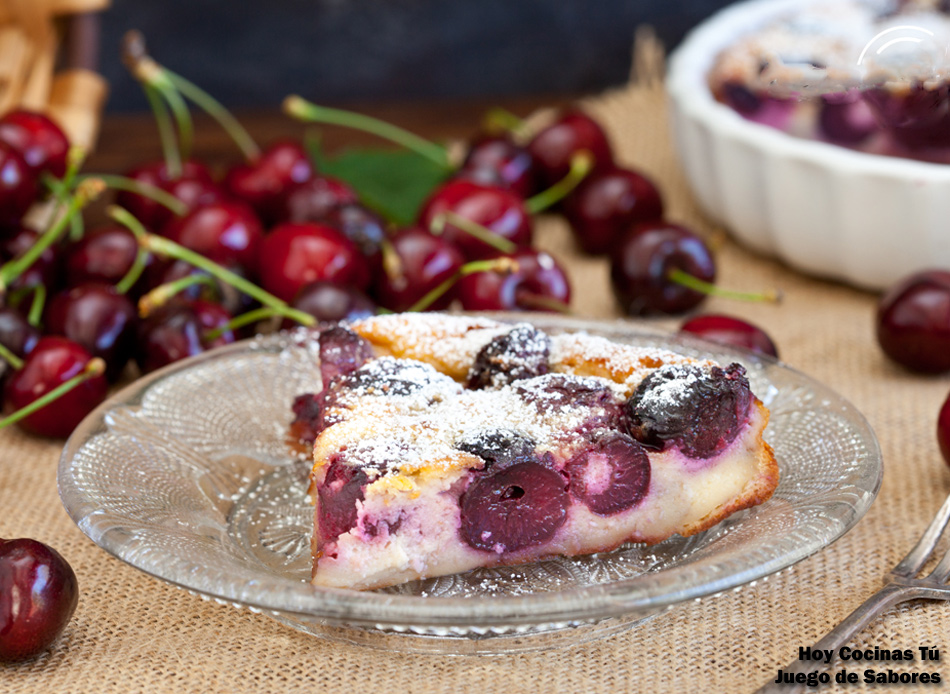 Hoy Cocinas Tú: Receta de clafoutis de cerezas (con almendra ...