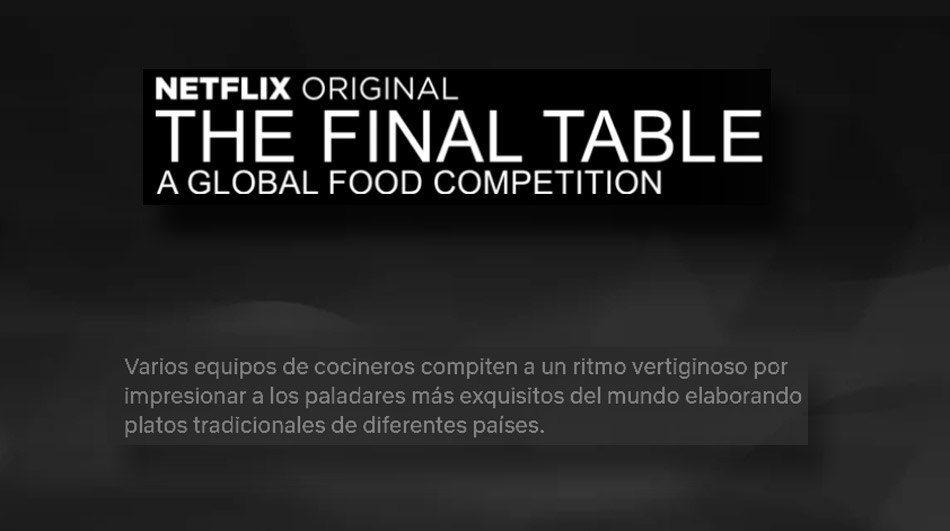 Netflix está preparando ‘The Final Table’ y la quinta temporada de ...
