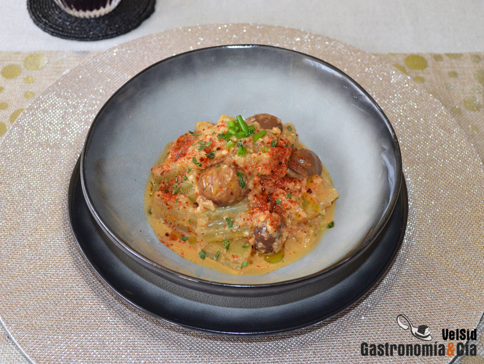 Cardos con castañas, una receta festiva fácil y lista en 30 minutos ...