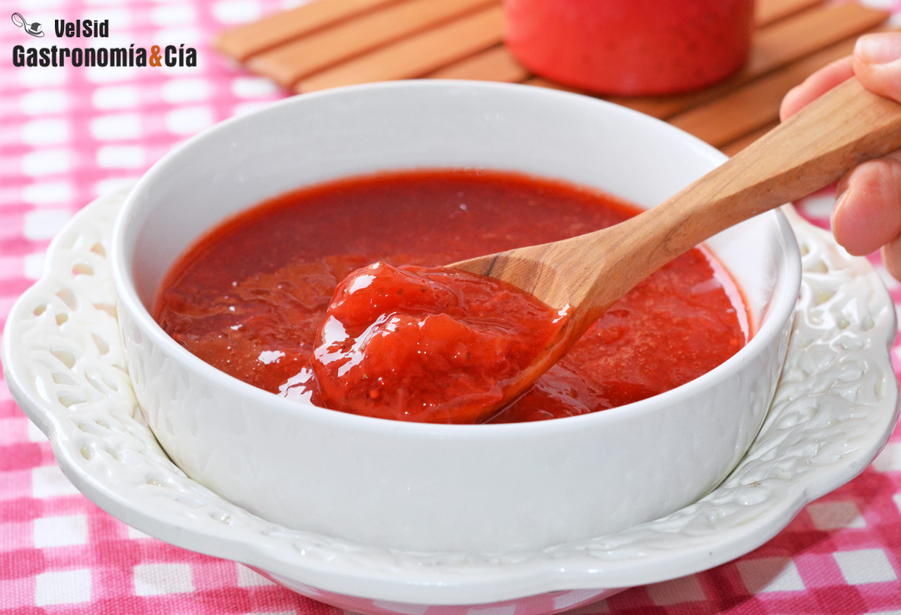 Receta de coulis de fresas, mandarina y cardamomo, una deliciosa salsa ...