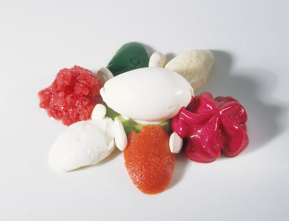 Menestra de verduras en texturas de Ferrán Adrià | Gastronomía & Cía