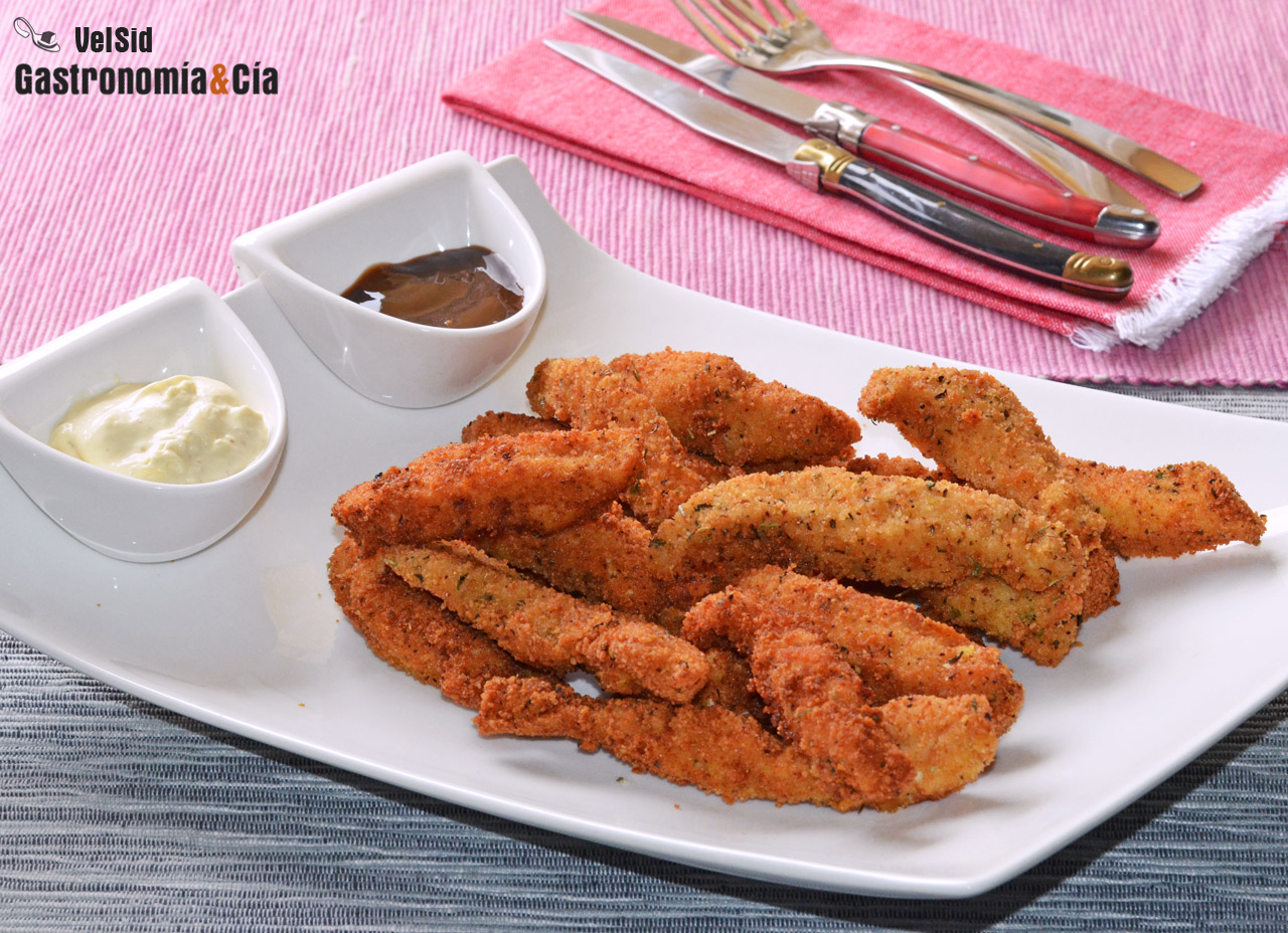 Cómo hacer tiras o ‘fingers’ de pollo crujientes y deliciosos, receta ...
