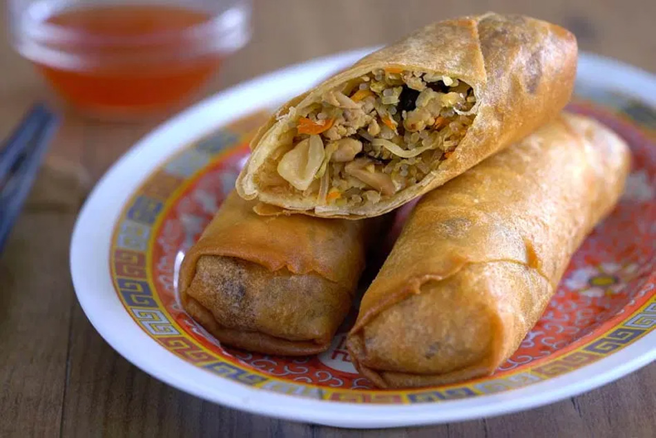 Receta de rollitos de primavera estilo chino. Vídeo | Gastronomía & Cía