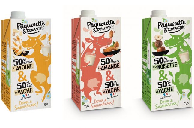 En Francia está disponible una nueva categoría que combina la leche con ...