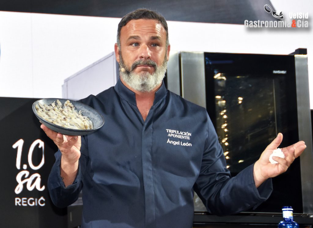 El chef Ángel León muestra su inmensurable aportación a la gastronomía ...