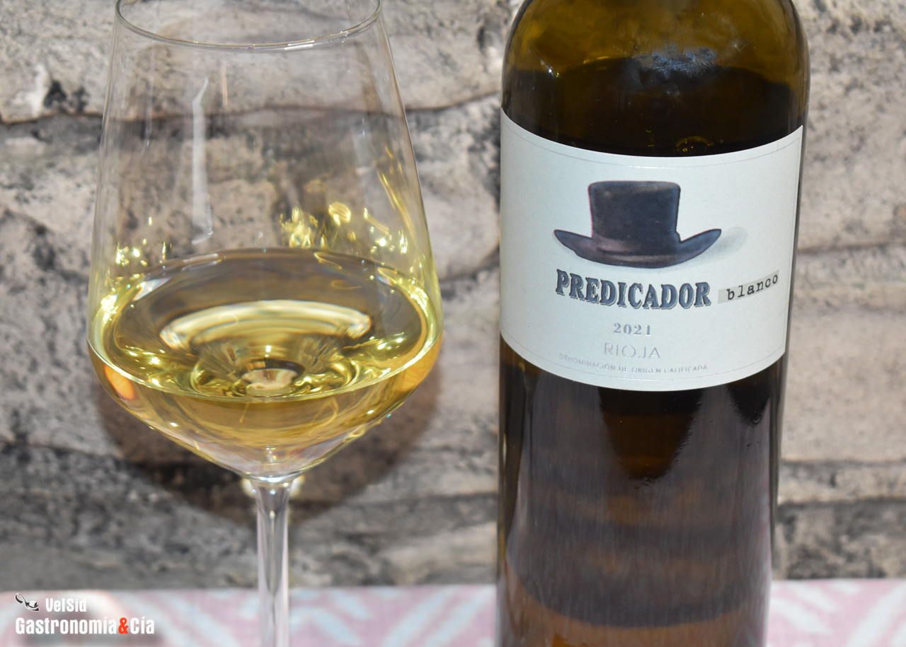 Predicador Blanco 2021 D.O. Rioja. Cata de vino | Gastronomía & Cía