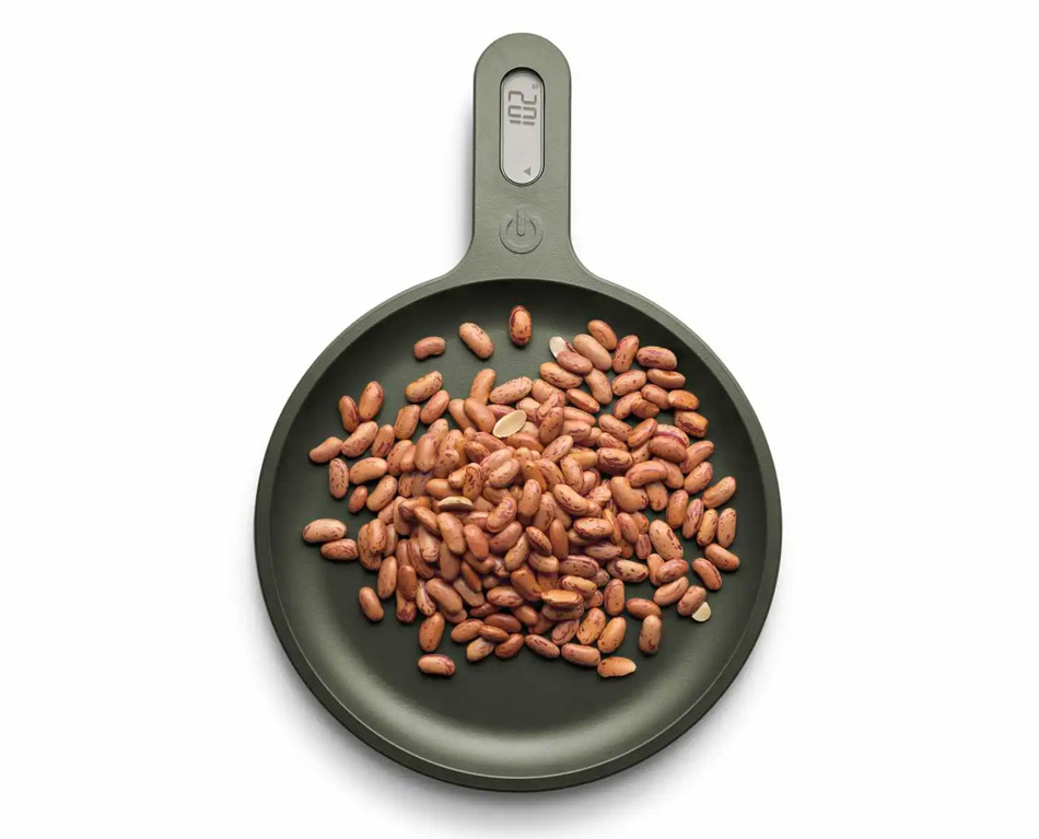 Báscula de cocina con base amplia y de fácil lectura para pesar los ...